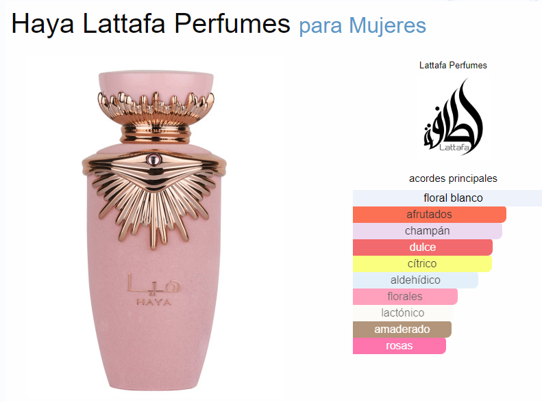 Haya by Lattafa 3.4oz – Quimica de Perfumes
