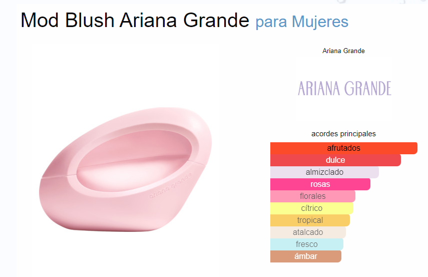 Mod Blush by Ariana Grande 3.4oz EDP – Quimica de Perfumes