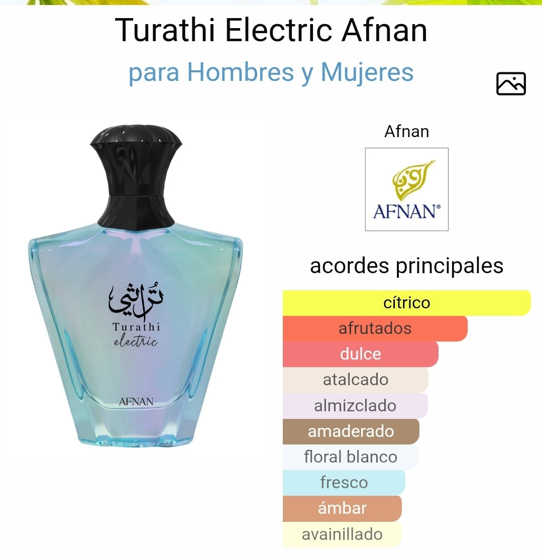 Turathi Electric de Afnan EDP 3oz – Quimica de Perfumes